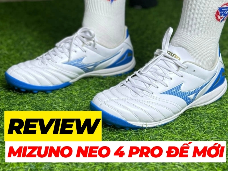 Review Mizuno Morelia Neo 4 Pro phiên bản đế mới 2024 – Không còn đinh ...