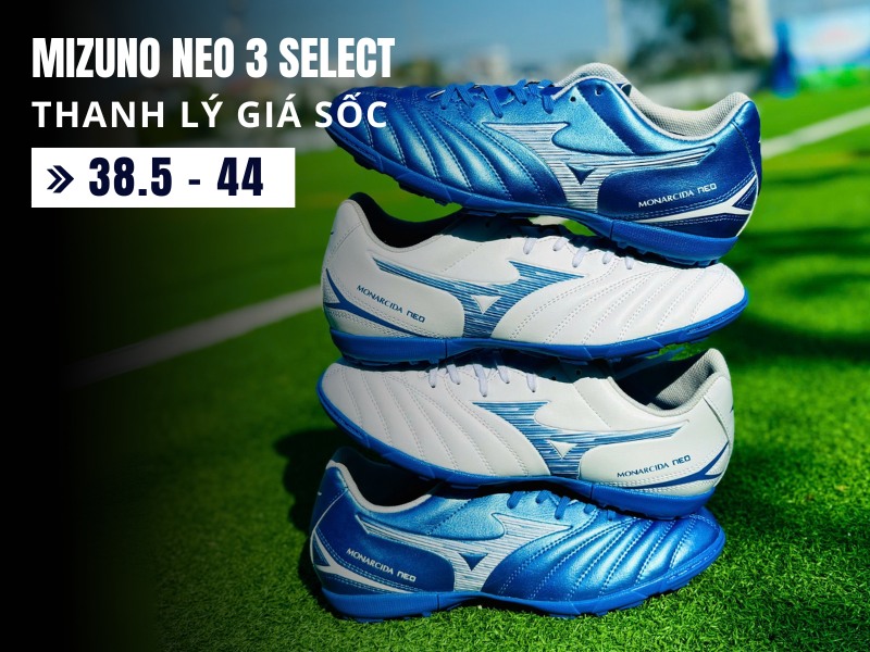 Giày đá bóng Mizuno Neo 3 Select – Chuẩn Nhật, bám sân tốt chỉ từ 950k ...