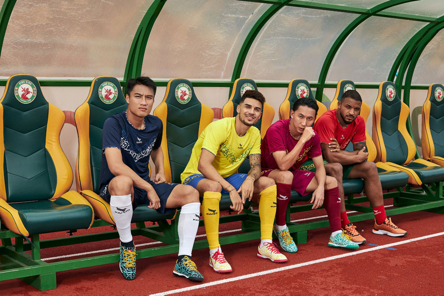 Giày bóng đá cỏ nhân tạo Kamito TA11 Woncup TF - Xanh lá/Trắng ...