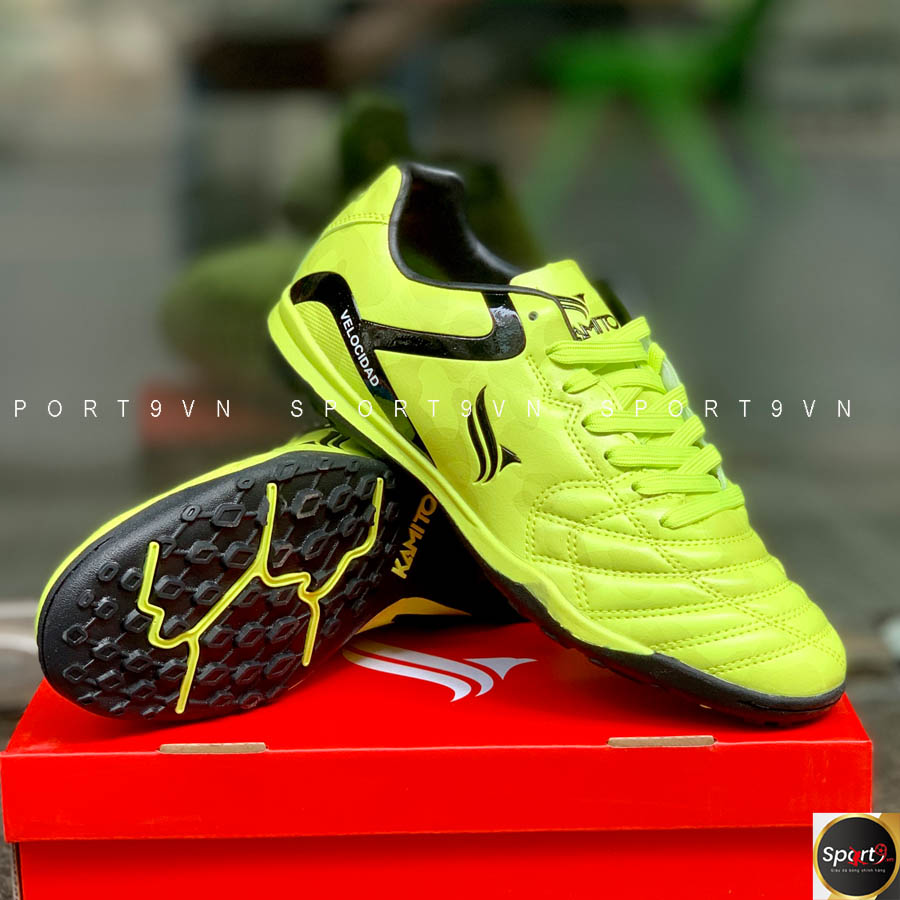 Giày đá bóng cỏ nhân tạo Kamito Velocidad Legend - KMA220730 - Màu Vàng ...