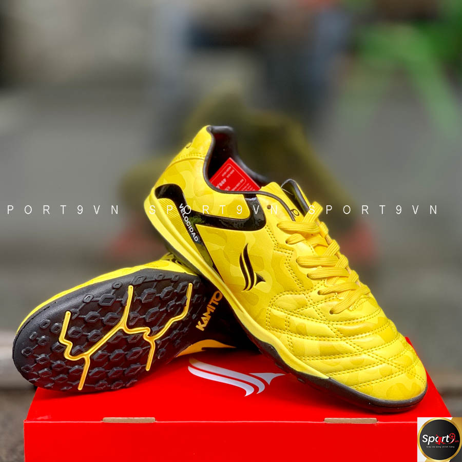 Giày đá banh cỏ nhân tạo Kamito Velocidad Legend - KMA220730 - Màu Vàng ...